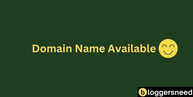 Is a Domain Name Available?