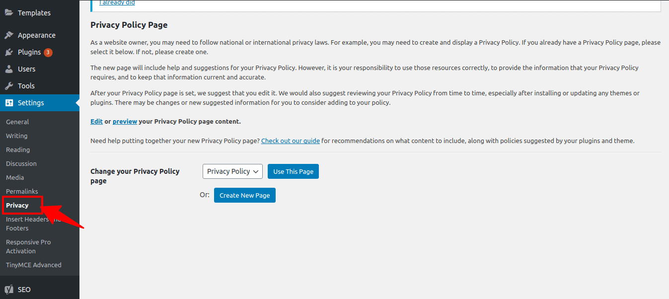 How To Add Privacy Policy In WordPress Websites in 2026